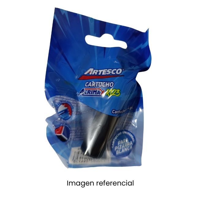 ARTESCO REPUESTO CARTUCHO ACRIMAX R123 NEGRO | Utilero Perú